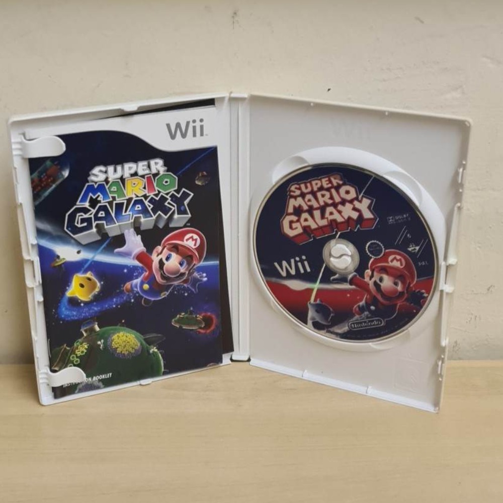 Pre-owned Nintendo Wii Game Super Mario Galaxy -Wii Game - Own4Less